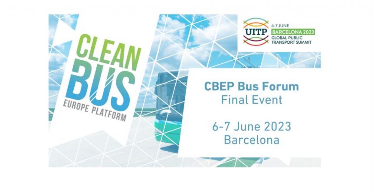 CBEP Final Event: join us in Barcelona! – News – Clean Bus Europe Platform